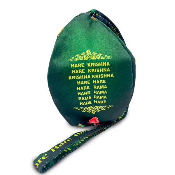 Discover serenity and devotion with our green chanting bead bag, graced ...